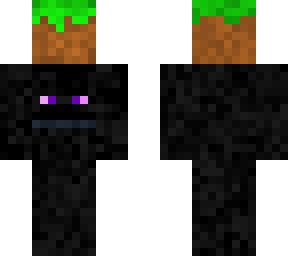 Enderman Holding block | Minecraft Skin