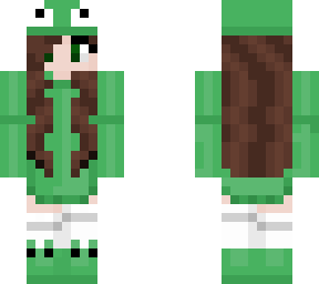 frog girl | Minecraft Skin