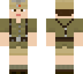 German paratrooper, Crete 1941 | Minecraft Skin