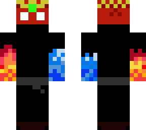Goofy Magma God Ninja Skin idk | Minecraft Skin