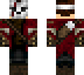 masked Hunter | Minecraft Skin