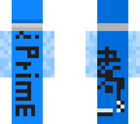 Prime - blue raspberry | Minecraft Skin