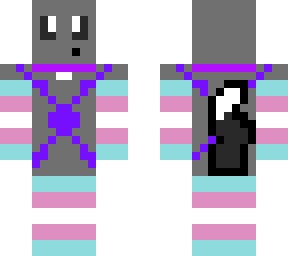 sapphire the assassin (w/shadows and colar) | Minecraft Skin