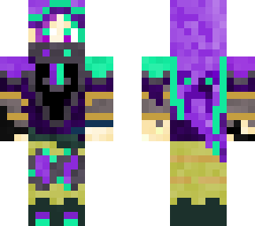 The Battle-Worn Void Warrior | Minecraft Skin