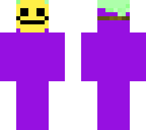 TURNIP ALIEN WITH HIS MASK | Minecraft Skin