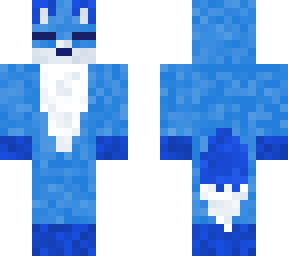 blue fox | Minecraft Skin