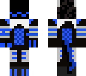 blue protogen | Minecraft Skins