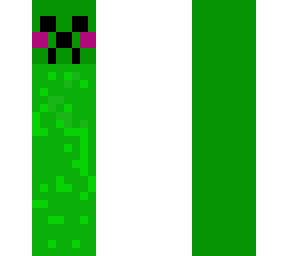 blushing crepper | Minecraft Skin