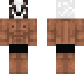 Buff panda | Minecraft Skin