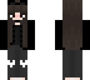 cute girl w glasses | Minecraft Skin