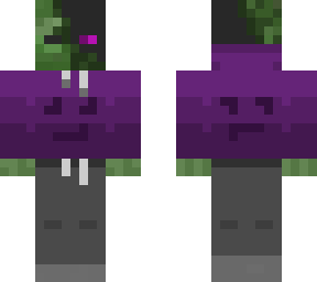 Ender Zombie Hoodie | Minecraft Skin