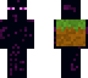 enderman minecraft grass | Minecraft Skins