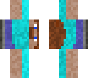 Sideways Steve (Right) | Minecraft Skin