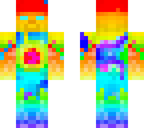 ultimate rainbow steve | Minecraft Skin