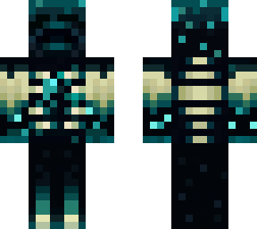 Warden | Minecraft Skin