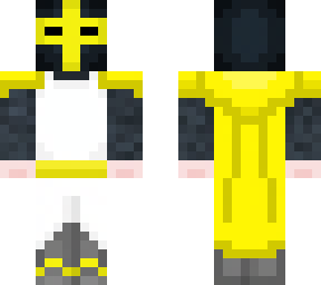 Yellow knight | Minecraft Skin