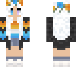 AroAce flower pride | Minecraft Skin