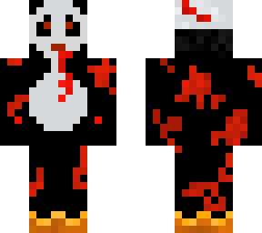Bloody Panda | Minecraft Skin