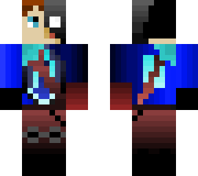 blue flame knight | Minecraft Skin