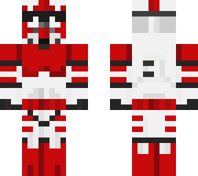 clone trooper shock trooper | Minecraft Skin