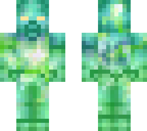 Cosmic Green | Minecraft Skin