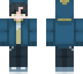 edit of knightmareMerc's craig skin | Minecraft Skin