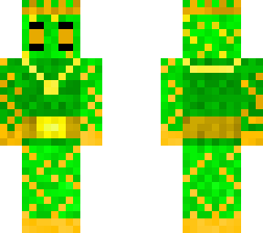 Gold Infested Slime | Minecraft Skin
