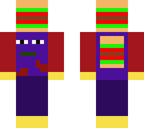 burger skins | Minecraft Skins