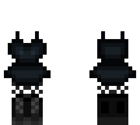 Punk/Goth Skirt & Boots with Fishnets Base | Minecraft Skin