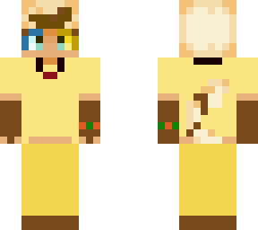 Custard cream chocolate edition | Minecraft Skin