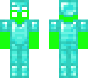 Diamond Armour Boosfer | Minecraft Skin