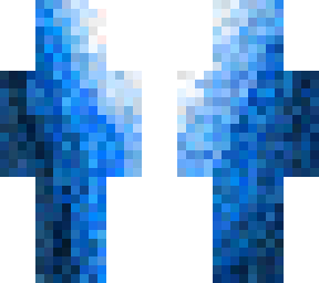 noised blue to white gradient | Minecraft Skin