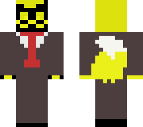 Protogen With Suit | Minecraft Skin