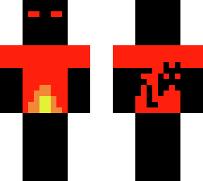 RED ENDERMAN | Minecraft Skin