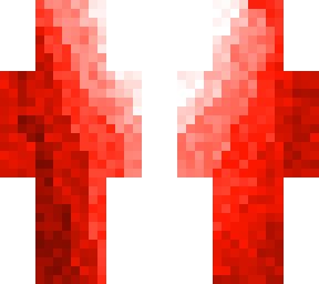 Red to white gradient | Minecraft Skin