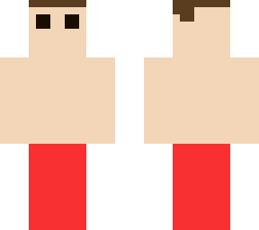 shirtless man | Minecraft Skins