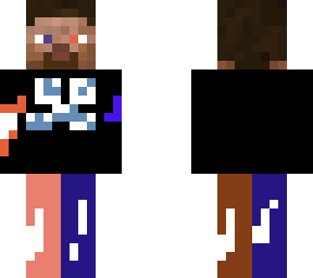 Steve fire and flame | Minecraft Skin