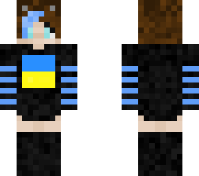 Ukrainian Emo | Minecraft Skin
