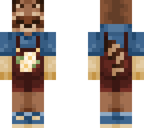 blu tanuki | Minecraft Skin