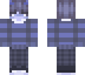 Blue Demon | Minecraft Skin