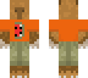 capybara orange | Minecraft Skins