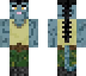 Colonel Quaritch Na'vi | Minecraft Skin