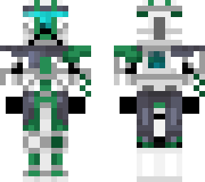 Green Commando Mk.2 | Minecraft Skin