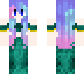 mermaid girl | Minecraft Skins