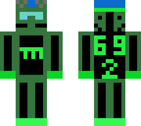 niebieski pog | Minecraft Skin