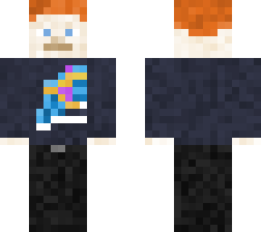 steve but red-haired | Minecraft Skin