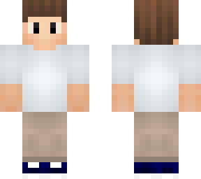 white shirt | Minecraft Skin