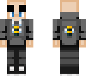 Bald Big eyebrows | Minecraft Skin