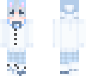 blue catboy | Minecraft Skin