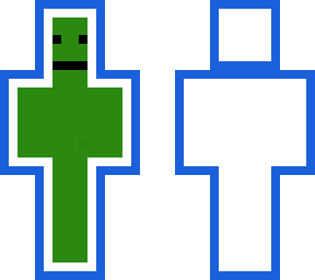 Corrupted Confused person | Minecraft Skin